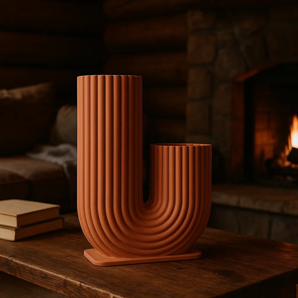 DualFlow Parametric Vase - Customize and download the 3D model