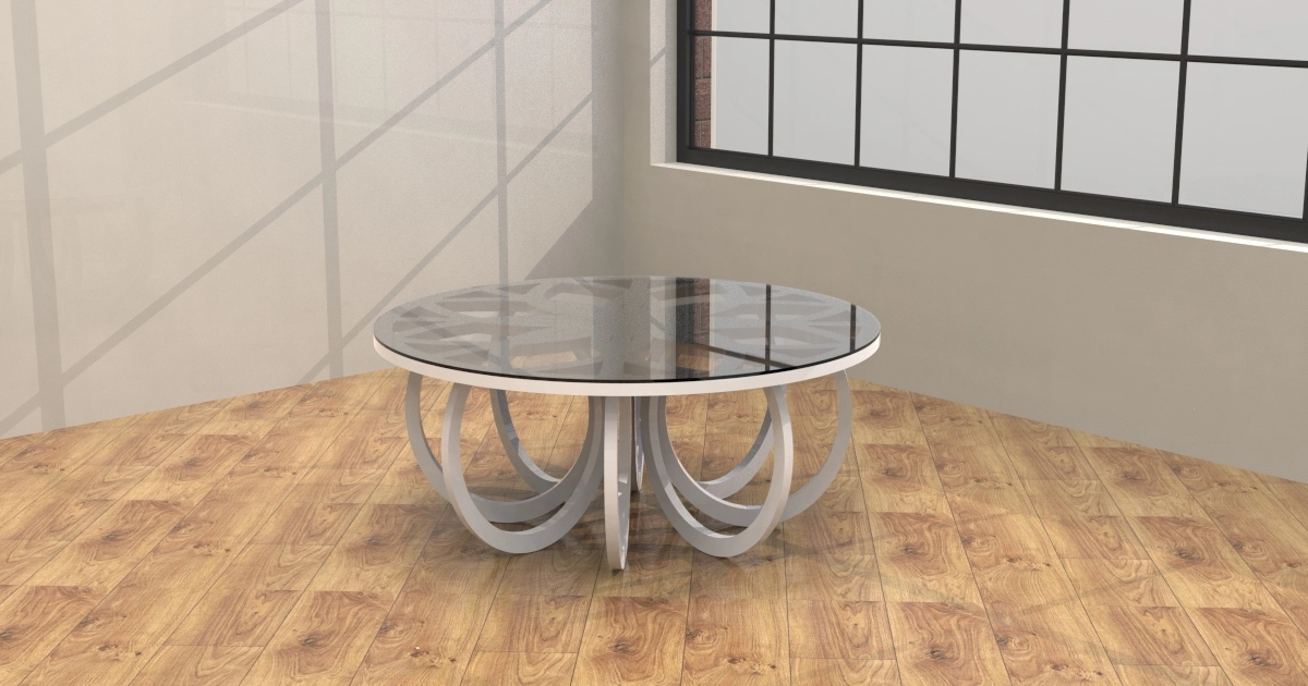Eclipse Weave Table - Customize and download the 3D model