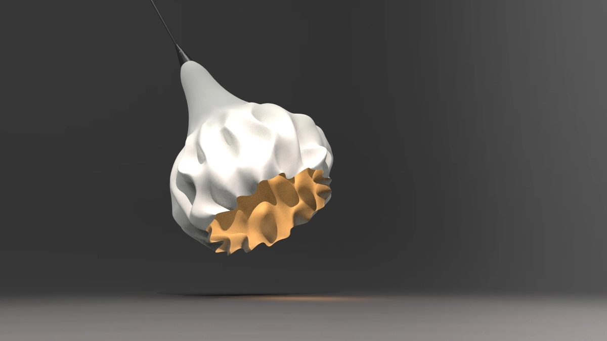Organic Pendant Lamp 3D Parametric Model - Customize and download the ...