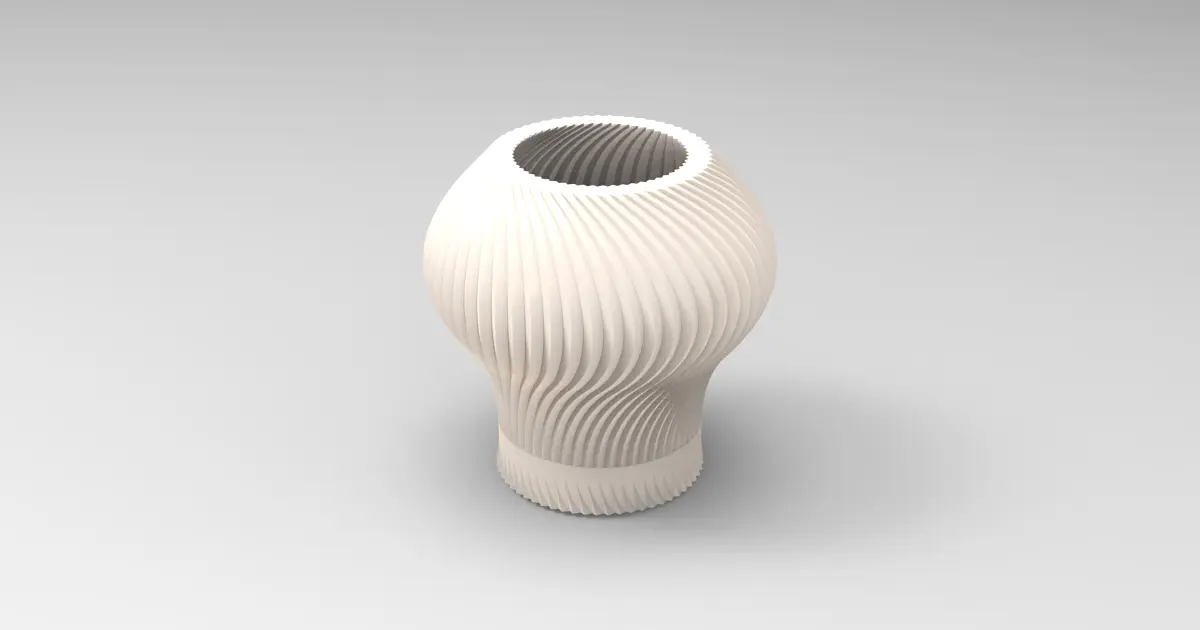 Vase: 3D Parametric Model - Customize and download the 3D model