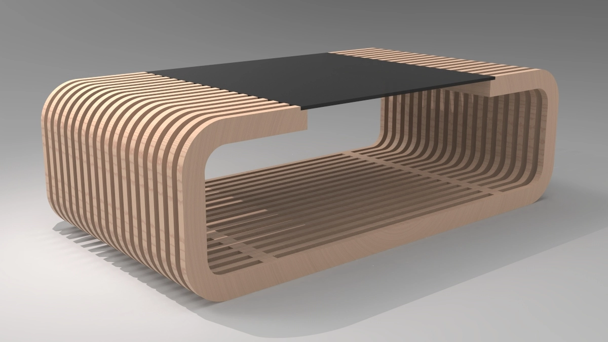 Flow table 2D/3D Parametric Model - Customize and download the 3D model