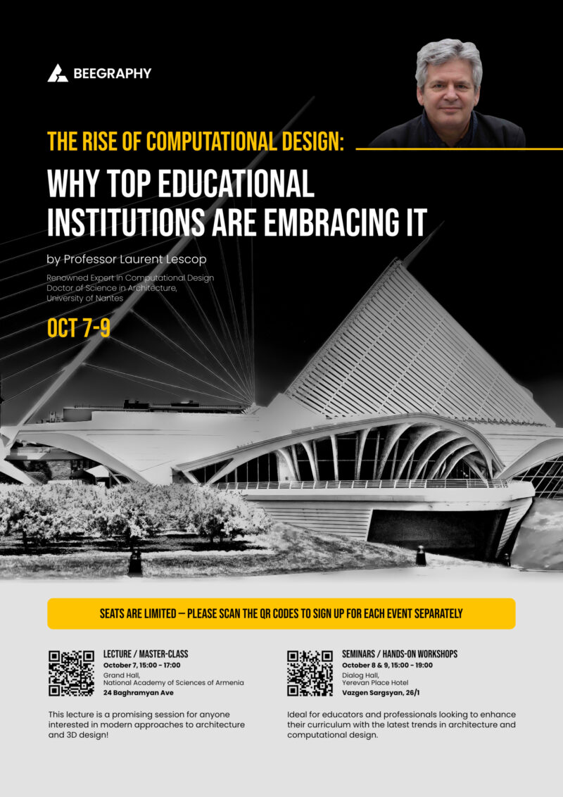 Unlock the Future of Architecture with Laurent Lescop: Computational Design Lectures and ...